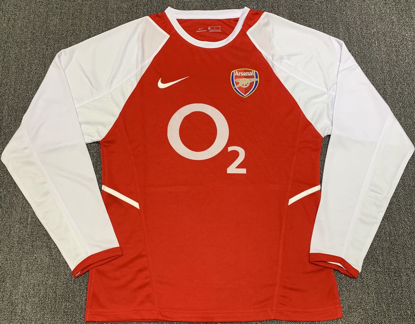 Arsenal 2002-2003 Long Sleeve Home Kit – Fc Wear